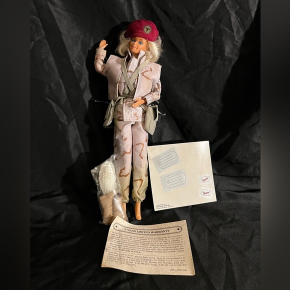 Barbie | Toys | Army Barbie Stars N Stripes American Barbie | Poshmark